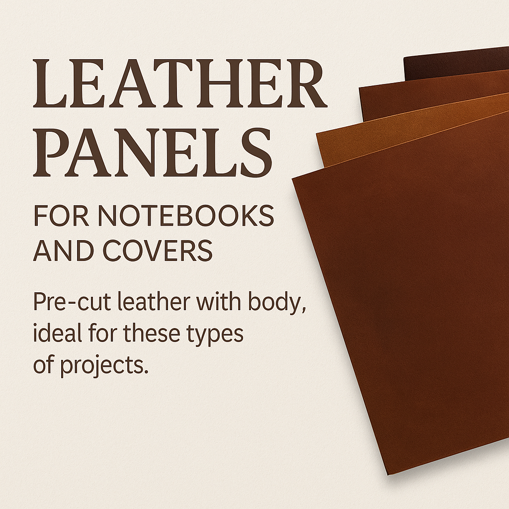 Pre-Cut Leather Panels – Perfect for Agendas and Covers